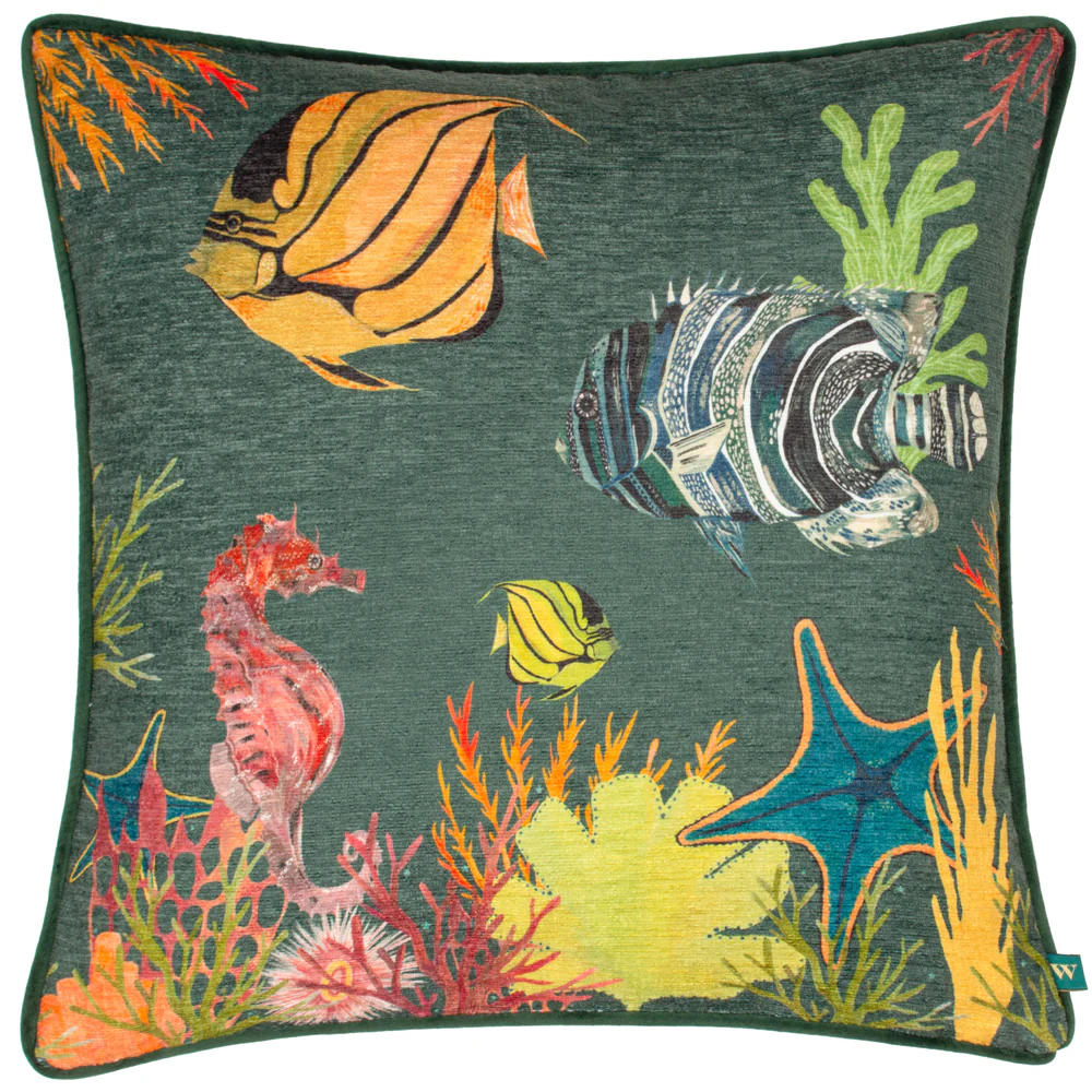 Abyss Under The Sea Cushion - Sofa Shop Norwich Norfolk Suffolk Anglia ...