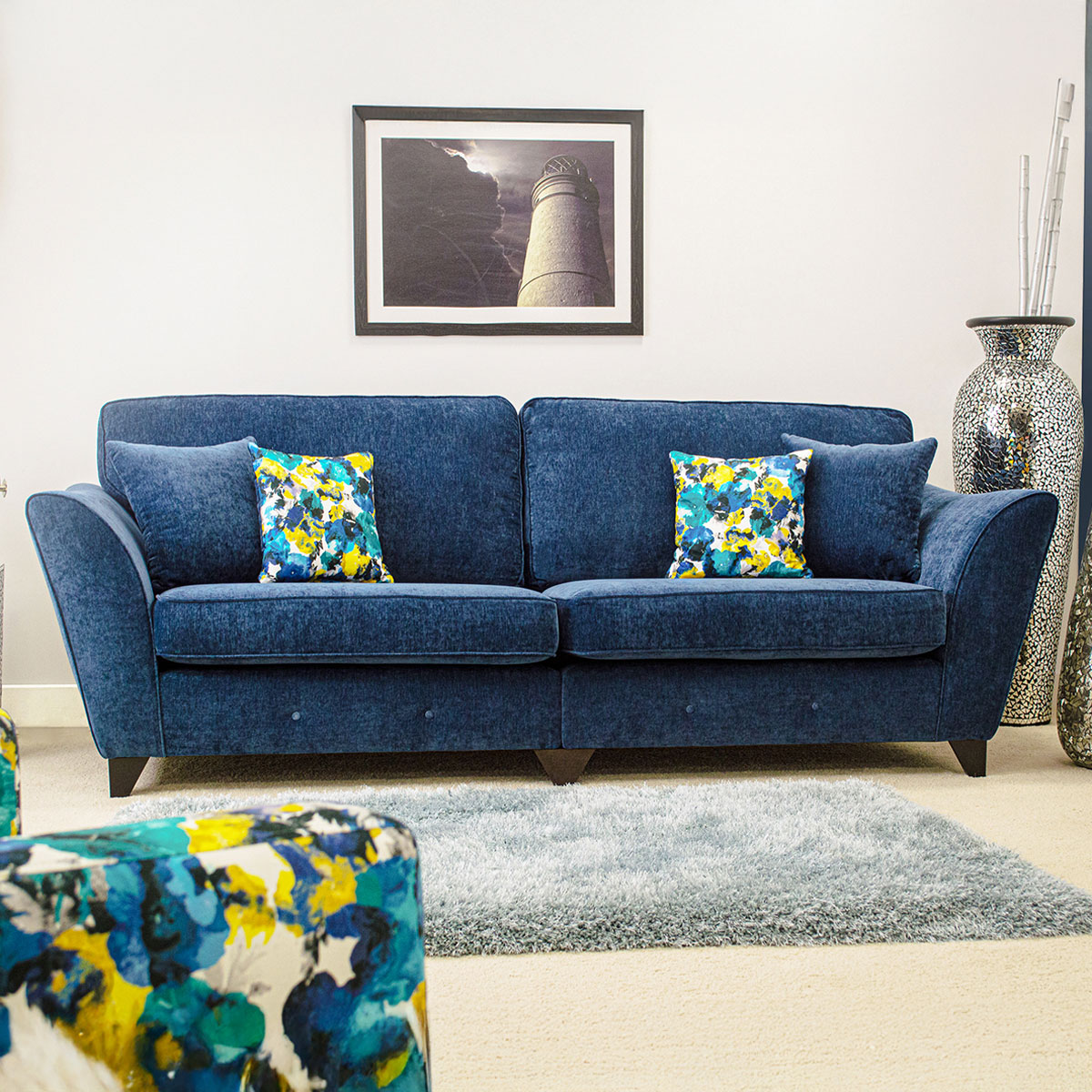 Cossey 4 Seater Sofa - Sofa Shop Norwich Norfolk Suffolk Anglia Sofas ...