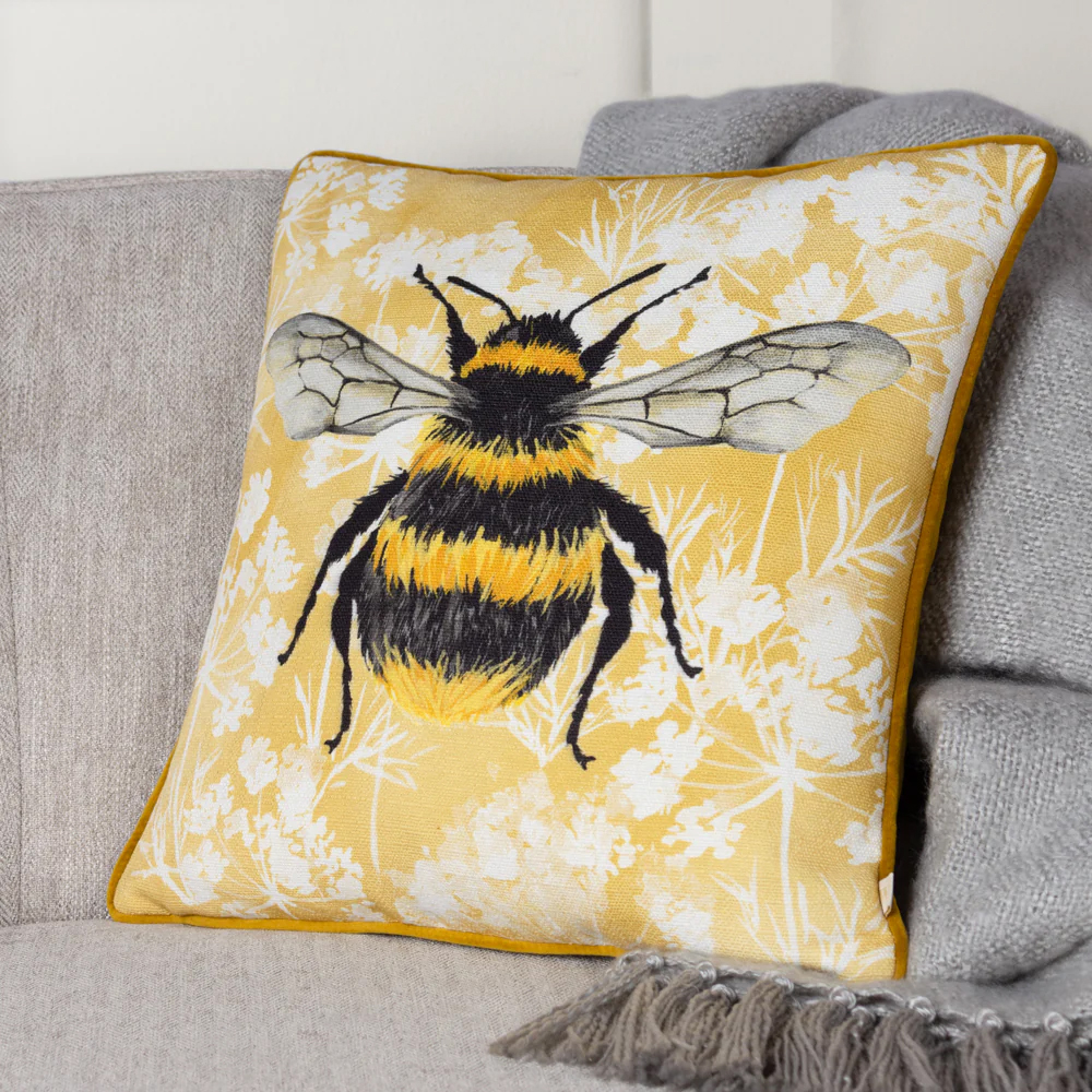 Manor Bee Cushion - Sofa Shop Norwich Norfolk Suffolk Anglia Sofas ...