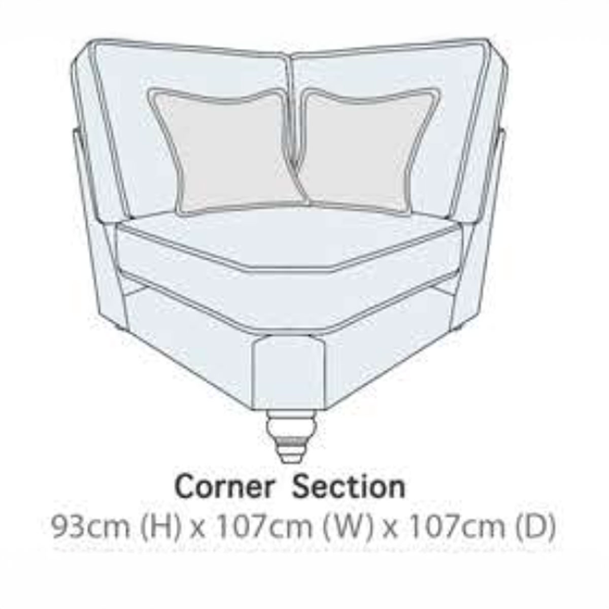 Vanessa Corner Section - Sofa Shop Norwich Norfolk Suffolk Anglia Sofas ...